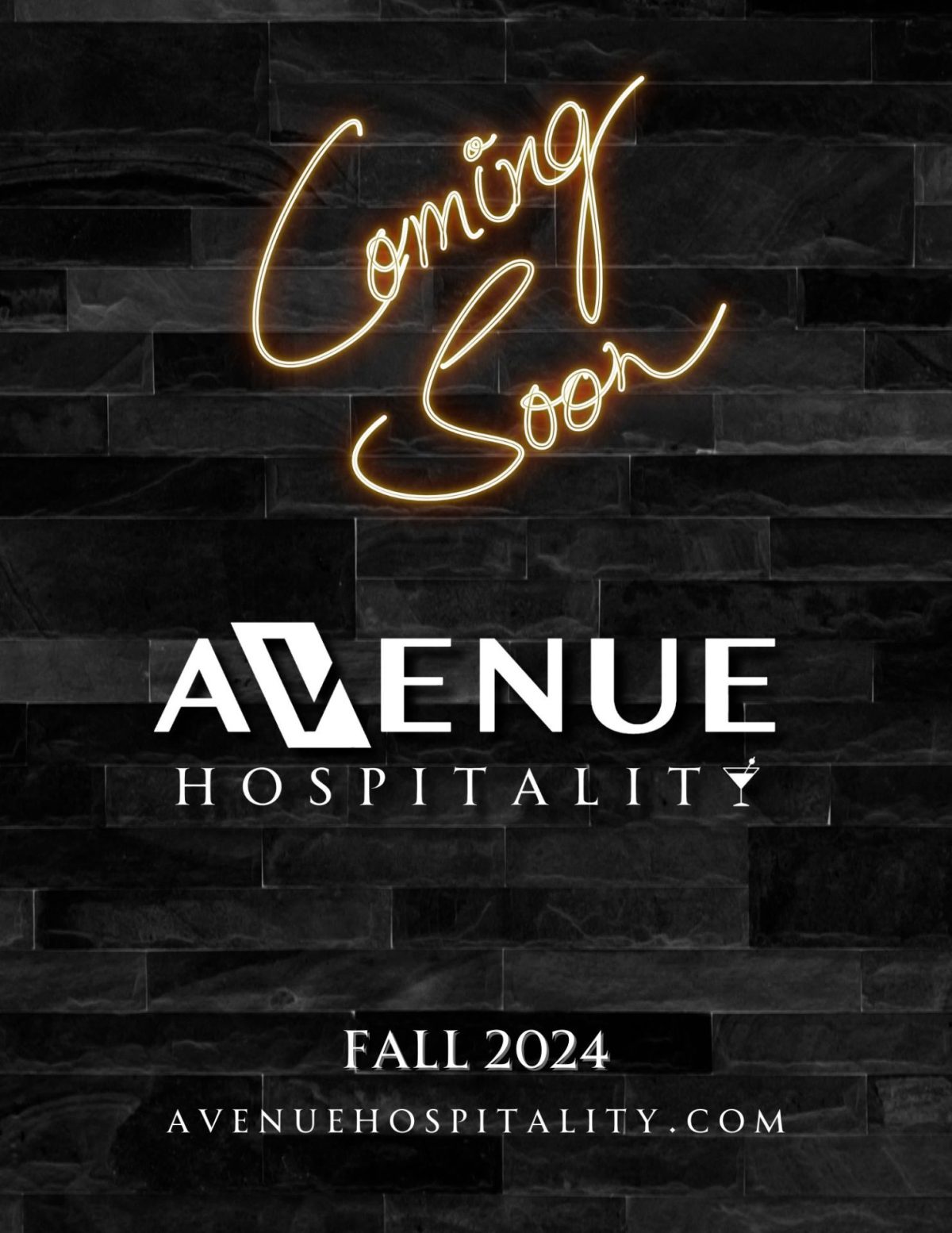 aVenue Hospitality - Launching Fall 2024 - aVenue Event Group